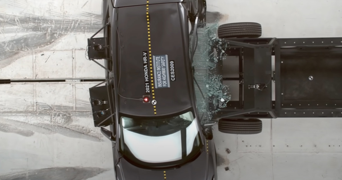 IIHS' newest side-impact crash test poses challenge to most small SUVs ...
