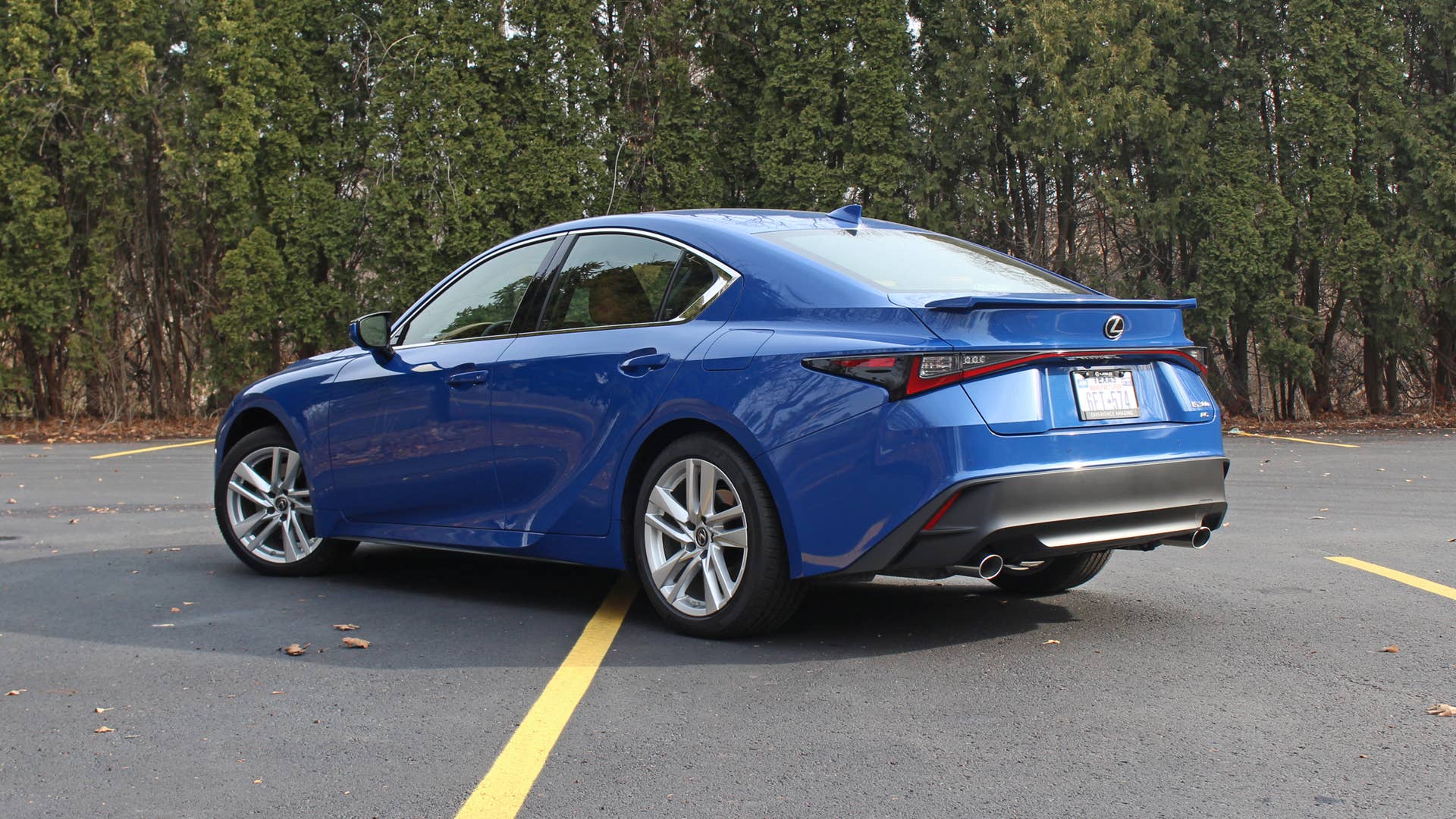 Why is there a huge bulge in 2021 Lexus IS 300 AWD's driver footwell ...