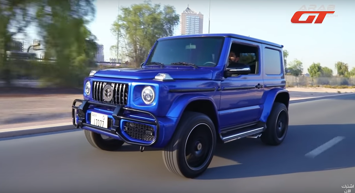 Dubai specialist turns Suzuki Jimny into fun-size G-Class - Autoblog