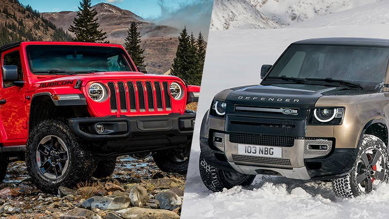 2020 Land Rover Defender vs. 2020 Jeep Wrangler: How they compare on ...