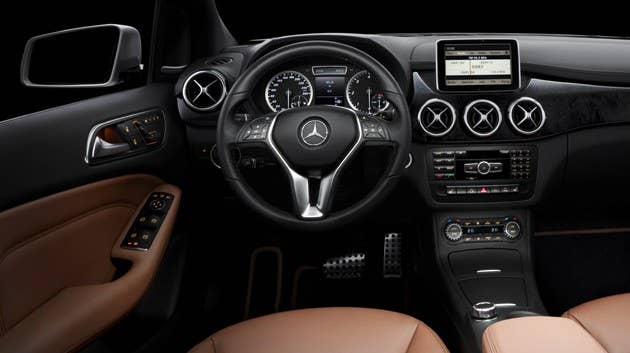 Mercedes releases first B-Class interior images - Autoblog