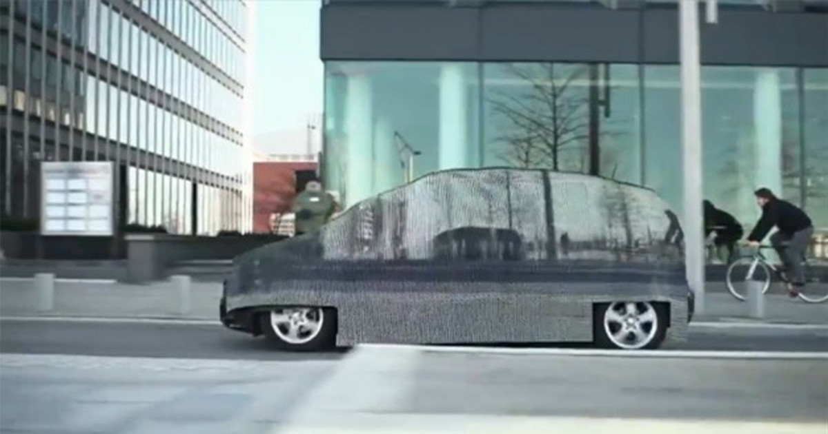 Mercedes-Benz attempts to make an invisible car - Autoblog
