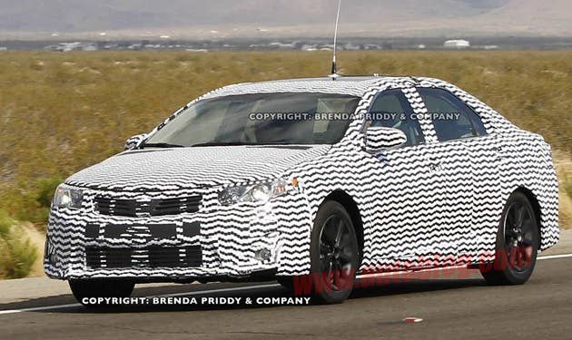 2012 Toyota Camry closer to revealing new look - Autoblog