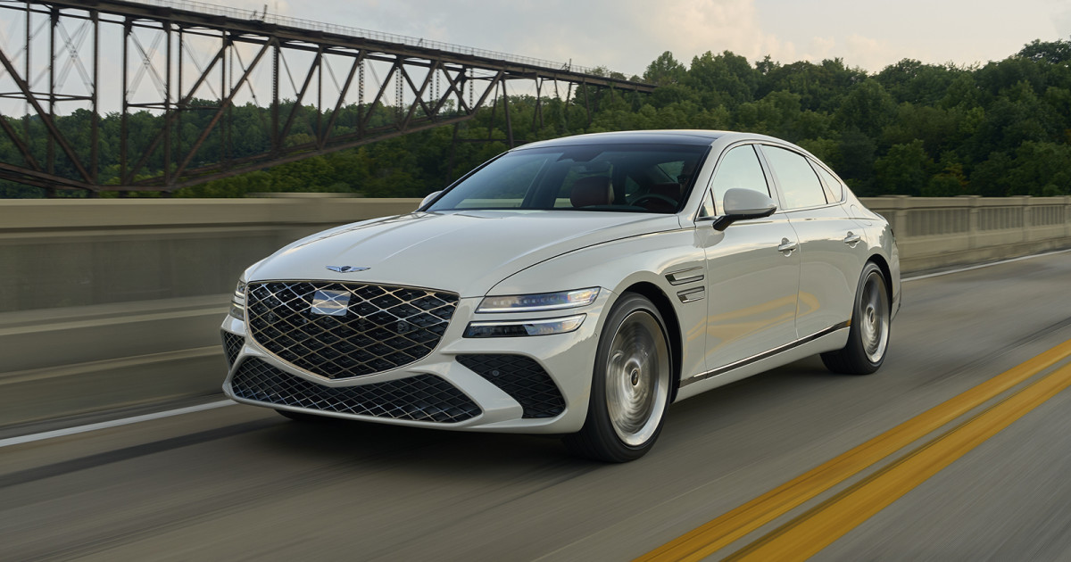 2025 Genesis G80 vs 2025 Toyota Crown Platinum: Both cost $57,000 ...