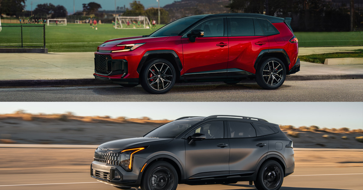 2026 Toyota RAV4 Vs. 2026 Kia Sportage: Plug-In Hybrid Comparison ...