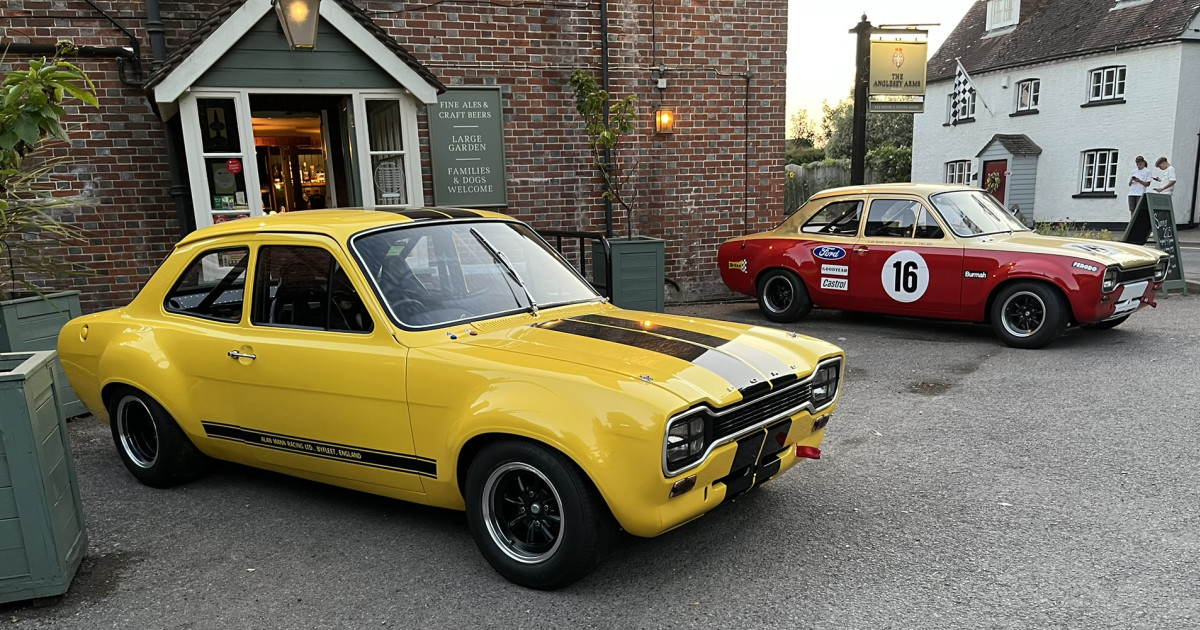 Boreham Motorworks Alan Mann 68 Edition Ford Escorts appear at Goodwood ...