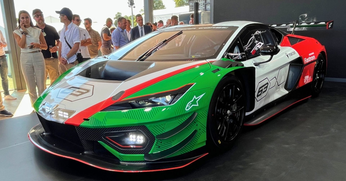 Temerario GT3: Lamborghini’s First In-House Race Car Debuts At Goodwood ...