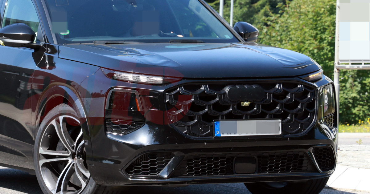 2027 Audi SQ7 PHEV Spied: Three-Row Performance SUV Looks Like A BMW ...