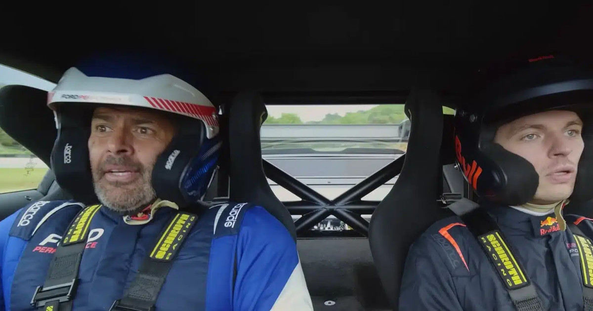 Max Verstappen Drives $300K Ford Mustang GTD With Chris Harris - Autoblog