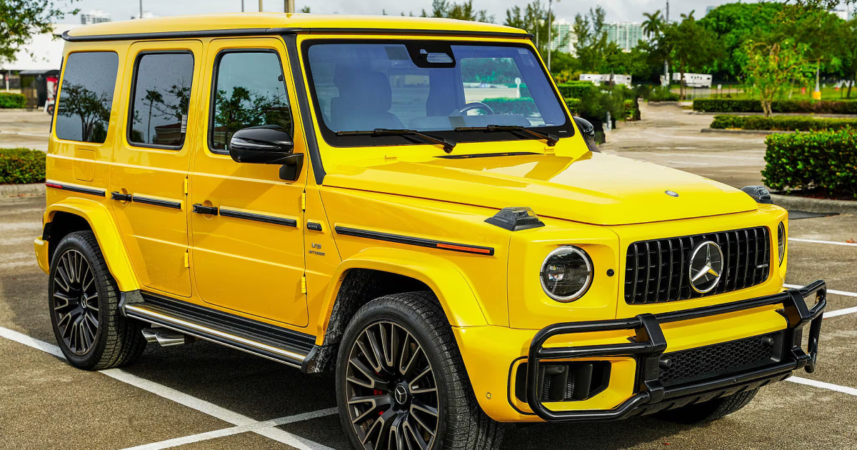 2025 Mercedes-AMG G63 For Sale With Just 2,200 Miles - Autoblog