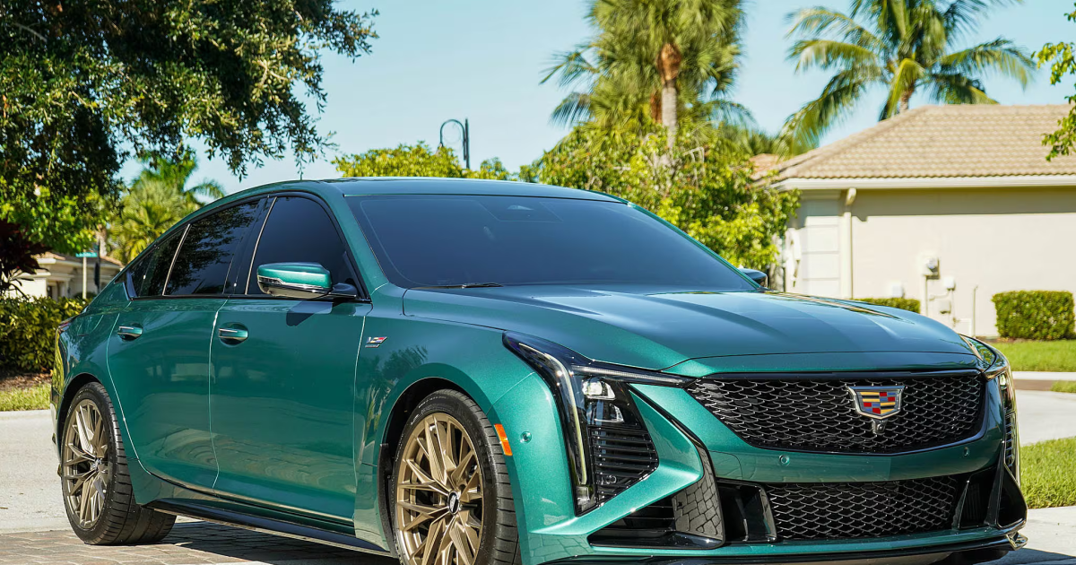 2025 Cadillac CT5-V Blackwing For Sale With Just 4,237 Miles - Autoblog