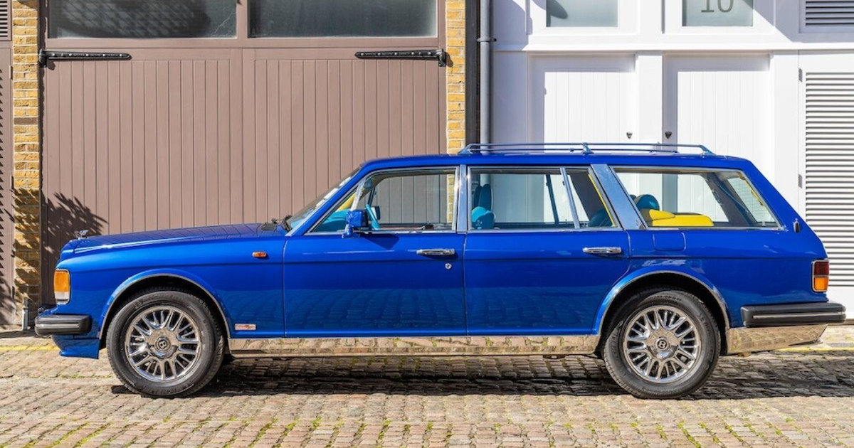 Only 11 Built: Ultra-Rare 1992 Bentley Wagon For Sale With 13,600 Miles ...
