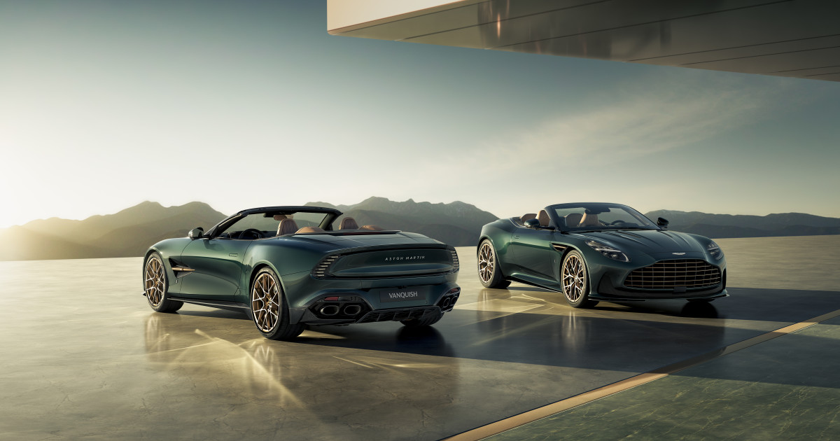 Aston Martin Drops Special Edition Vanquish and DB12 to Celebrate 60 ...