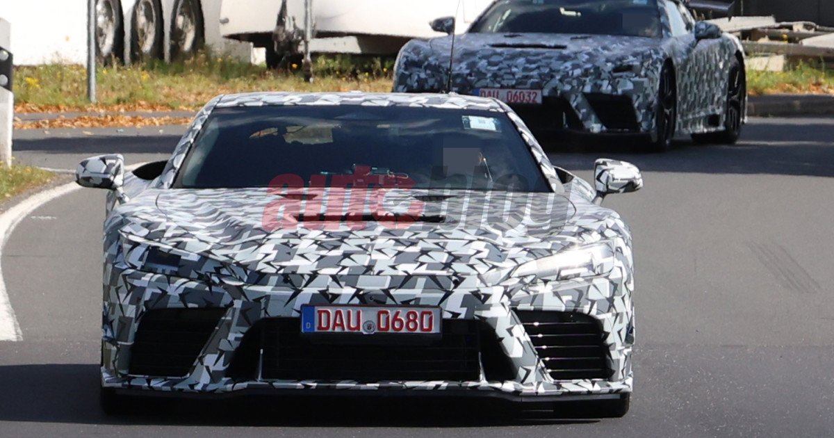 Lexus’ Next Supercar Spotted: Three Versions of the LFA Successor on ...