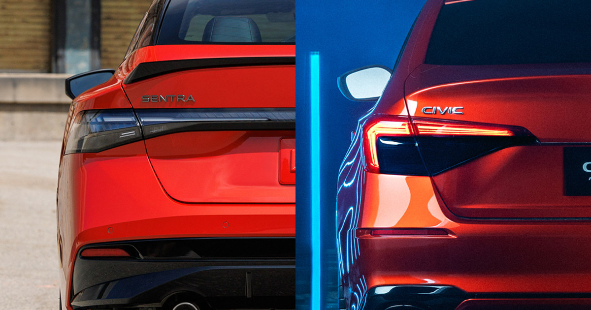 2026 Nissan Sentra Vs. 2026 Honda Civic: 5 Major Differences - Autoblog
