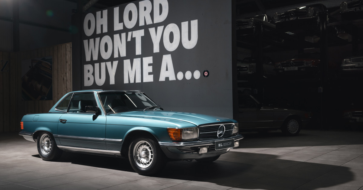 Time-Capsule 1982 Mercedes-Benz 500SL Unearthed With Just 42 Miles ...