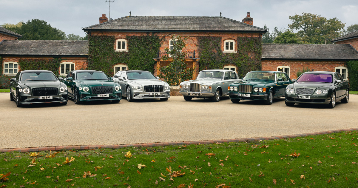 Three Classic Bentley Sedans Reborn as Bespoke Flying Spurs - Autoblog
