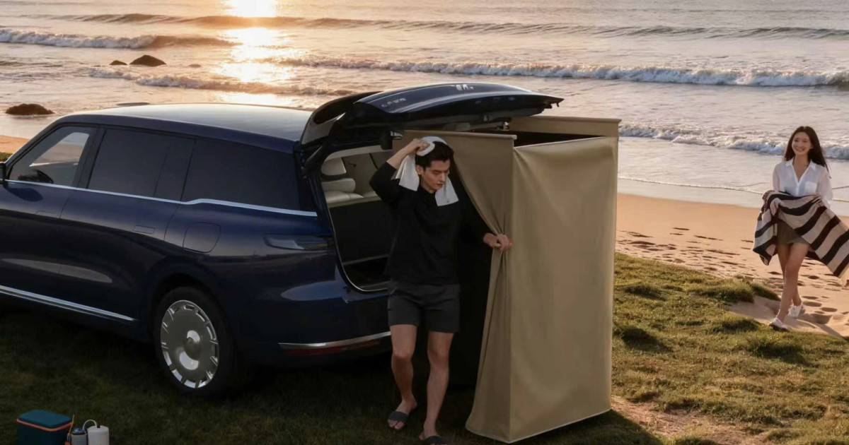 This Luxury SUV Lets You Take a Hot Shower Wherever You Like - Autoblog