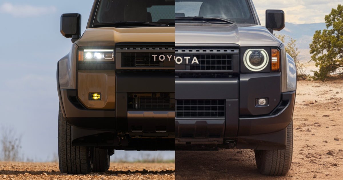 2026 Toyota Land Cruiser Trim Matchup: Base 1958 vs Land Cruiser - Autoblog