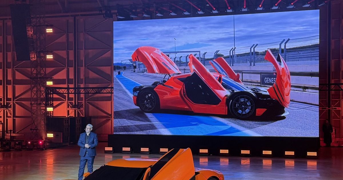 Genesis Magma GT Concept Revealed: A Wild Mid-Engine V8 Supercar That ...