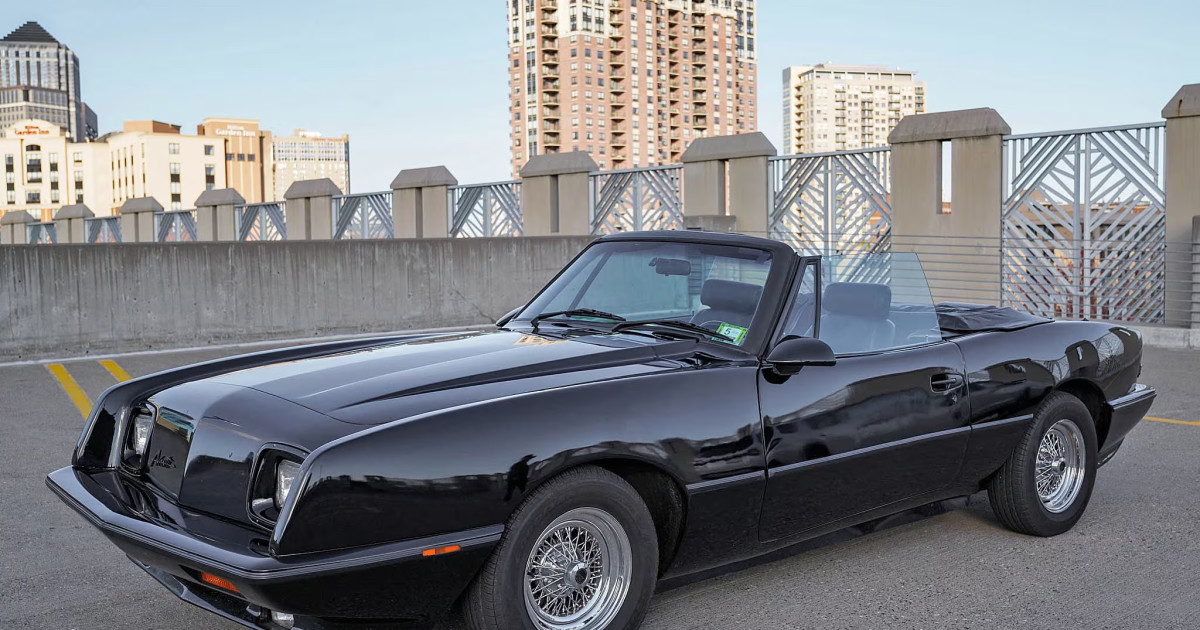 1988 Studebaker Avanti II Convertible For Sale With Original Equipment ...