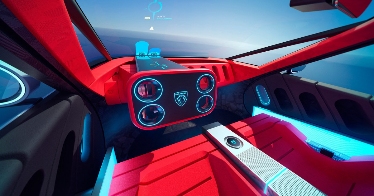 This New Concept Thinks a Square Steering Wheel Is the Future - Autoblog