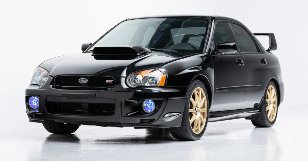 2004 Subaru Impreza WRX STi for Sale with 14,000 Miles: A Beloved Rally Icon for Less Than a Mid ...