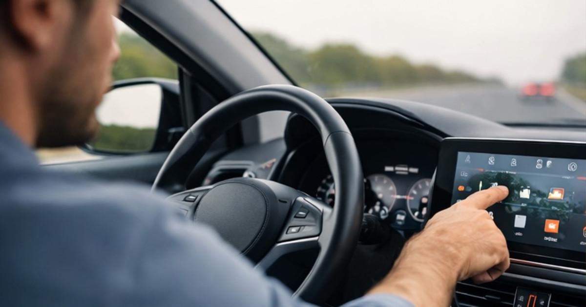 New Study Finds Touchscreens Make Drivers Significantly Worse - Autoblog