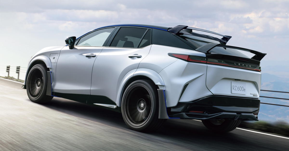 The Hottest Lexus RZ Just Got Even Hotter With the RZ 600e F Sport ...