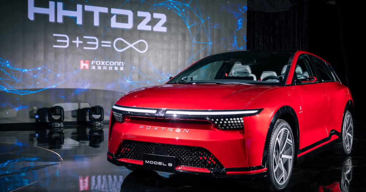 The Company That Builds Your iPhone Just Launched Its First Electric ...