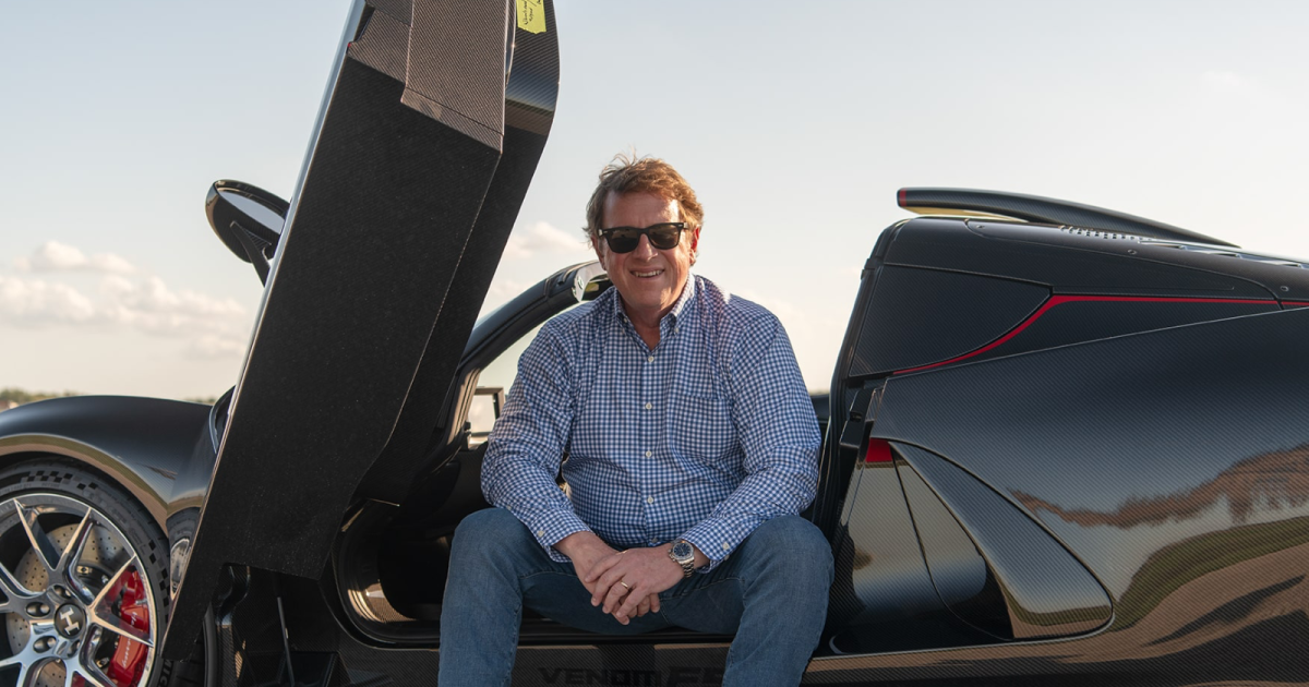 Hennessey Reveals Why He Keeps Chasing Dangerous Speed Records - Autoblog