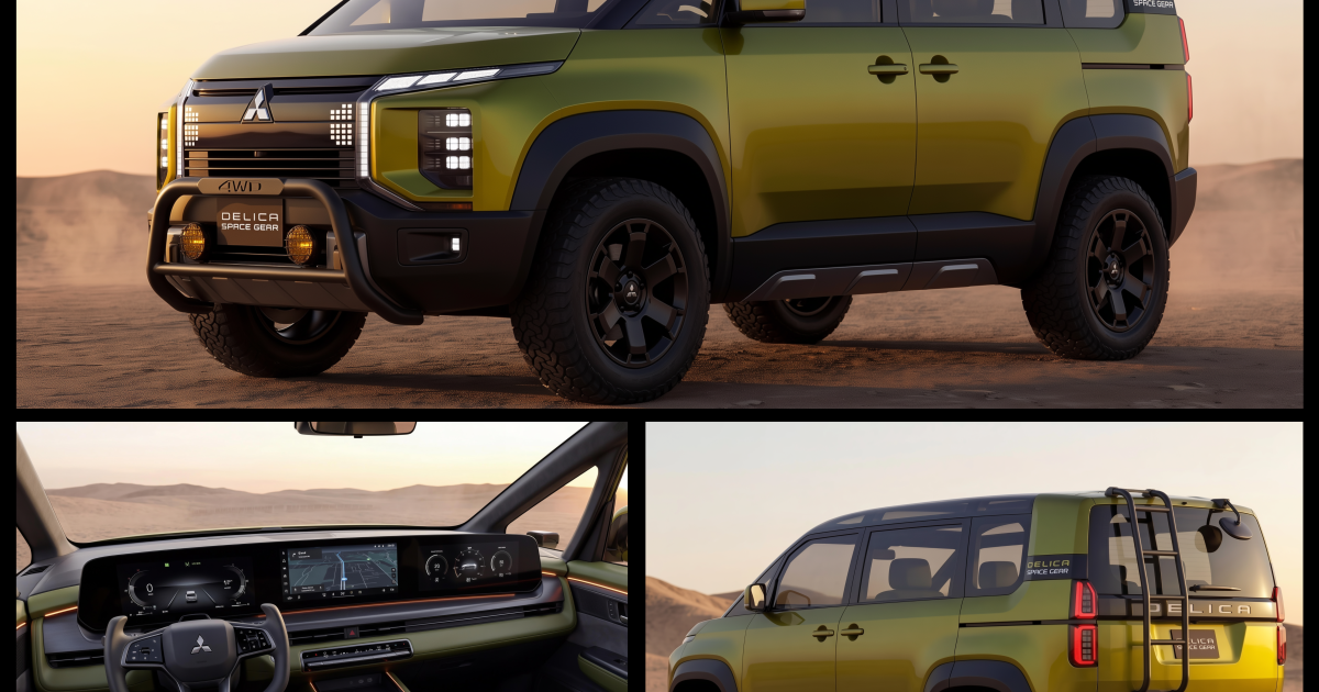 Should Mitsubishi Revive the Delica Space Gear For The U.S. Market? Why ...