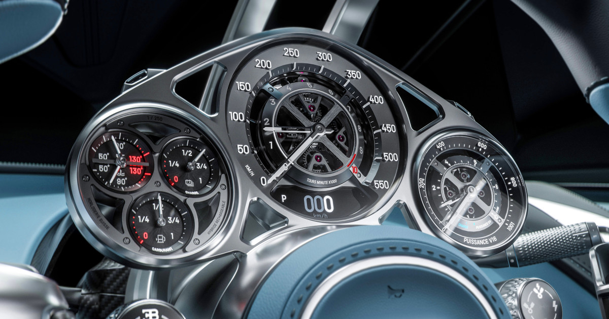 Exploring The Bugatti Tourbillon Interior: Where Watchmaking Replaces ...