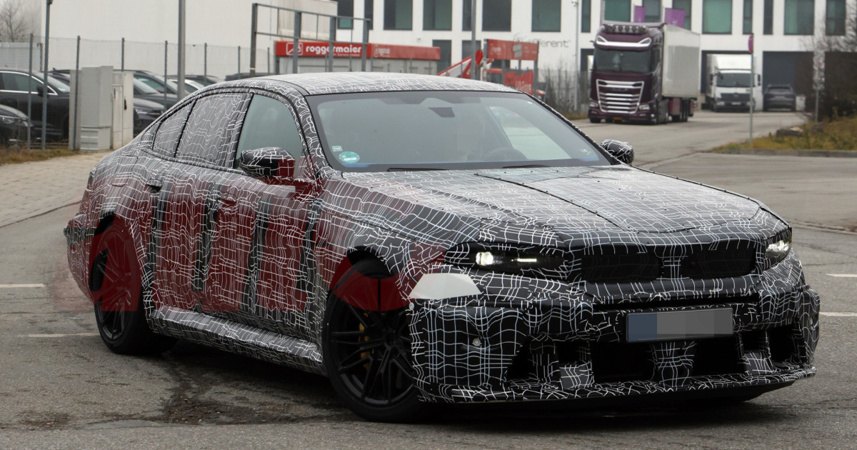 BMW’s Hefty M5 Will At Least Look Better Next Year - Autoblog