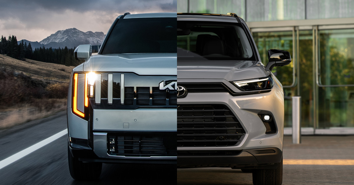2027 Kia Telluride Vs. 2026 Toyota Grand Highlander: 5 Key Differences ...