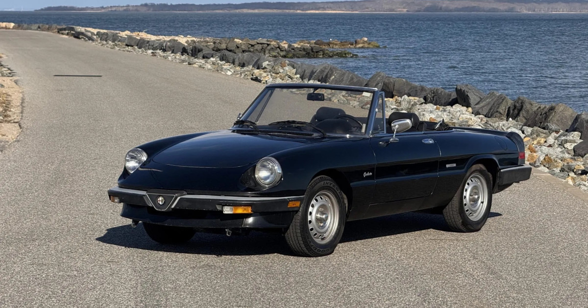 Classic 1986 Alfa Romeo Spider Graduate For Sale With 67,000 Miles ...