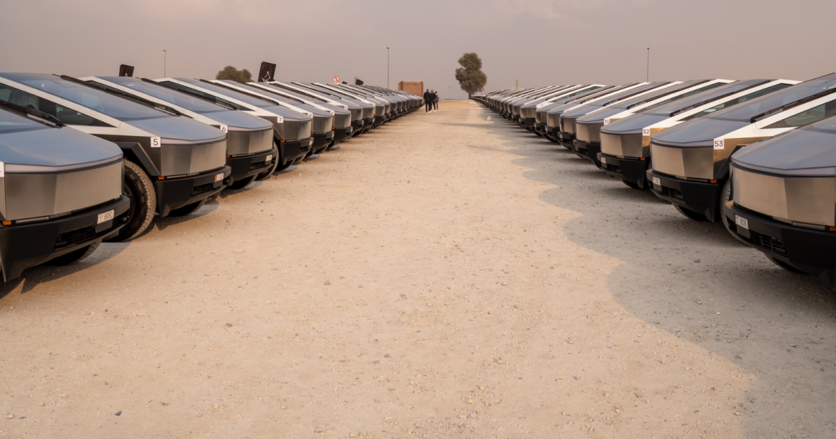 Tesla Takes the Cybertruck to the Middle East After US Sales Slump ...