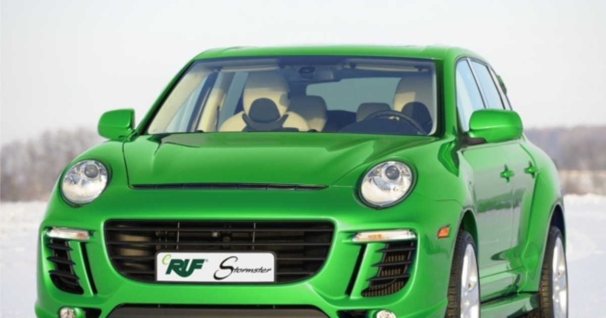 Ruf creates Porsche Cayenne based eRuf Stormster