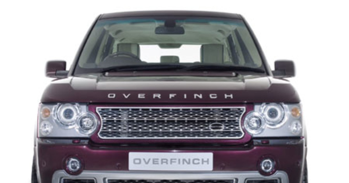 Pursuit Vehicle: Overfinch unveils tricked out Range Rover