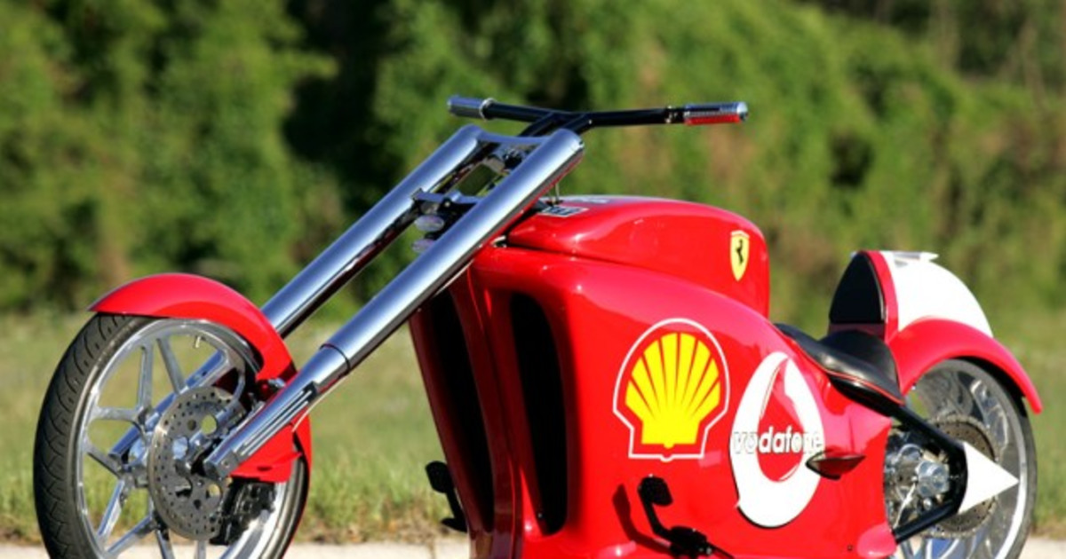eBay Find of the Day: Custom Ferrari... chopper?