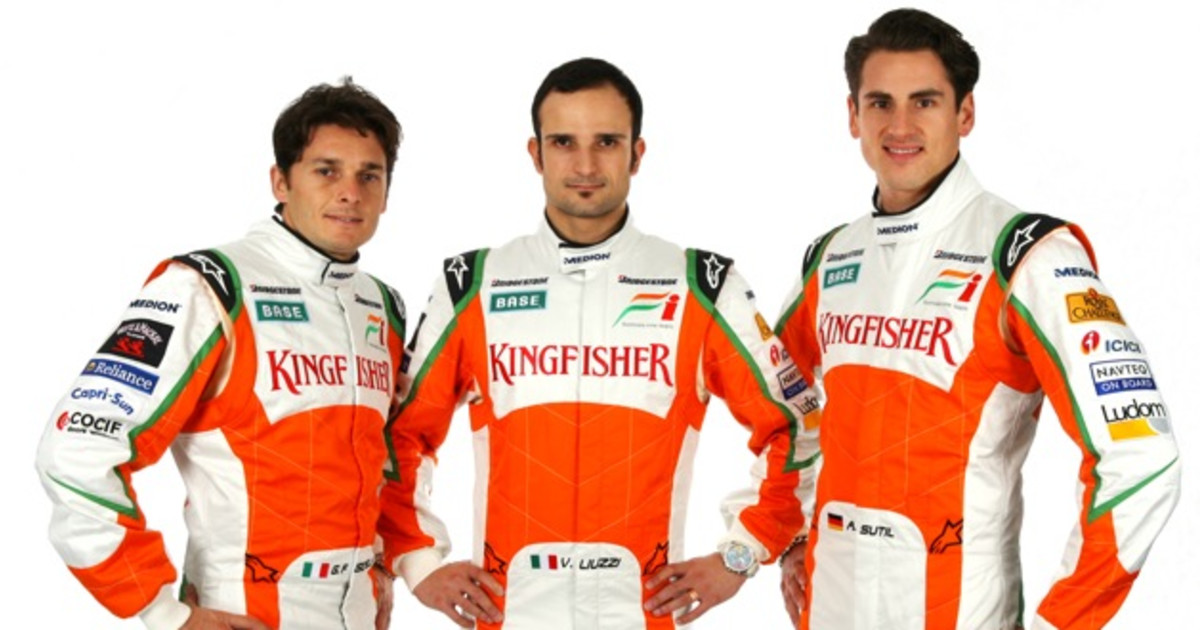 Force India confirms Tonio Liuzzi for Fisichella's seat - Autoblog