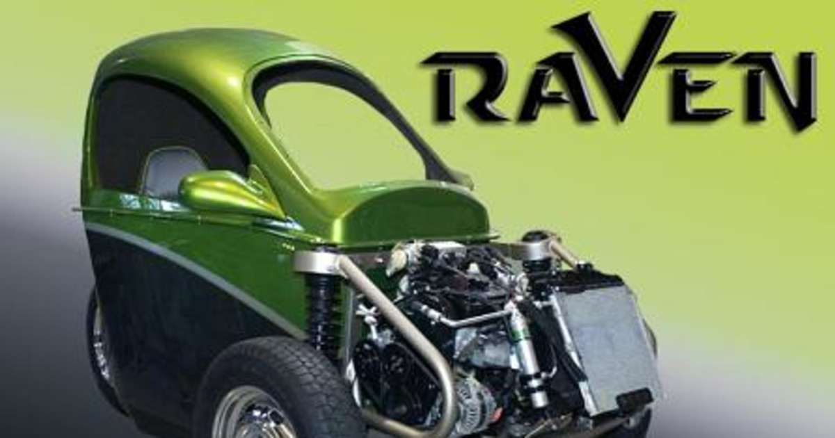 Corbin Raven 3-wheeler prototype hits the road - Autoblog