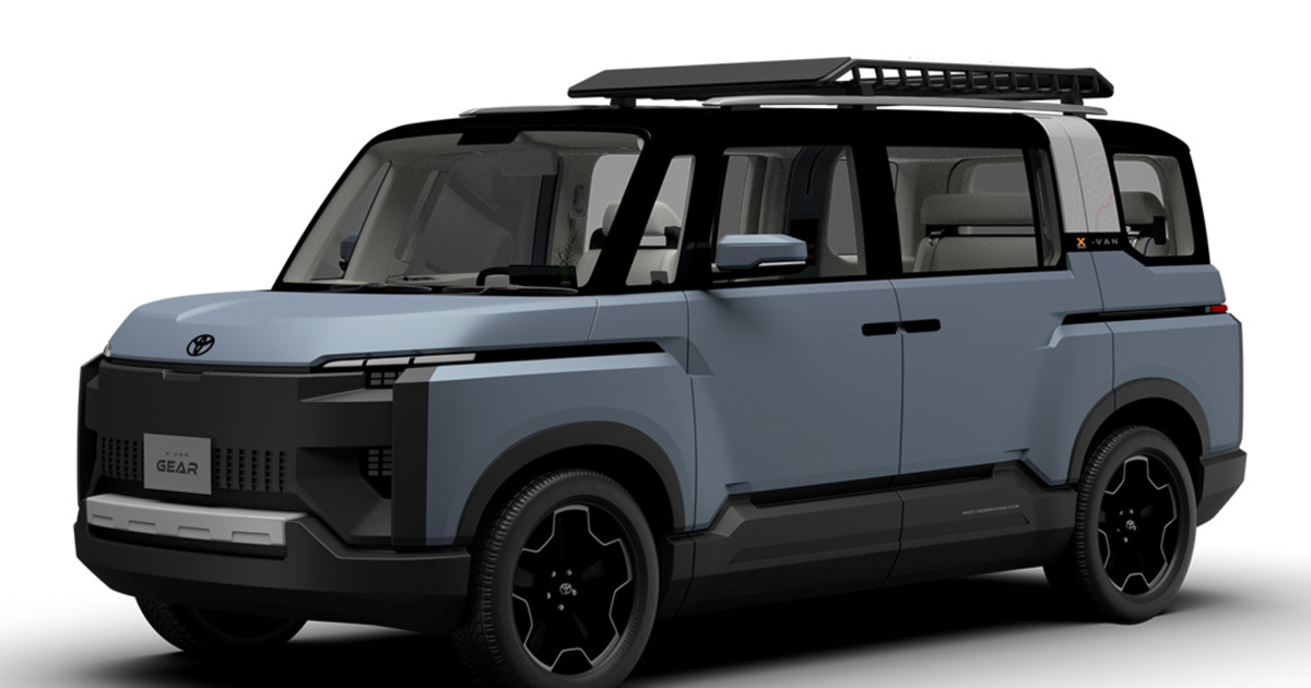 Toyota reveals a trio of funky van concepts at the Japan Mobility Show ...