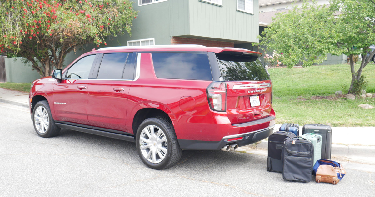Chevrolet Suburban Luggage Test: How much fits behind the third row ...