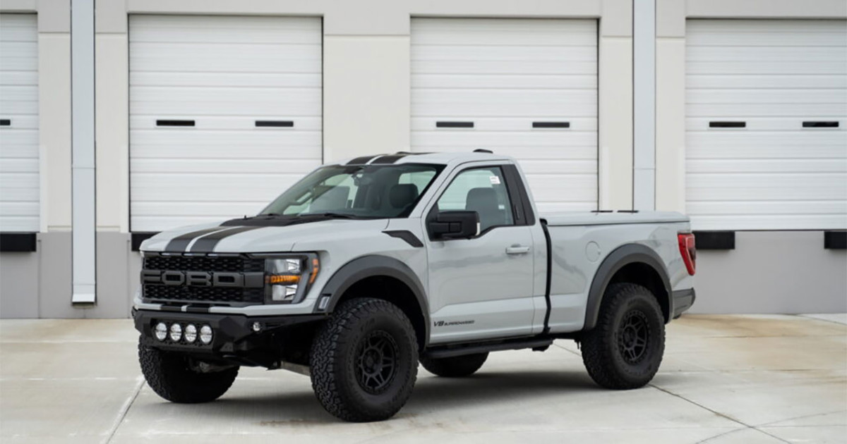 PaxPower Power turns a Regular Cab F-150 XLT into a Raptor replica ...