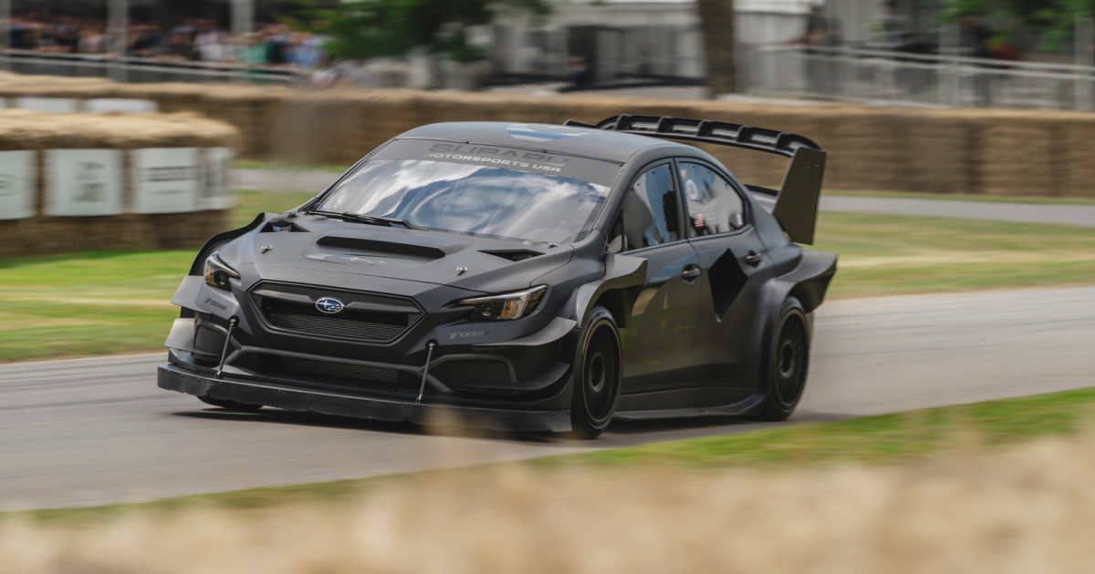 Subaru WRX: Project Midnight was a star at Goodwood, here's why - Autoblog