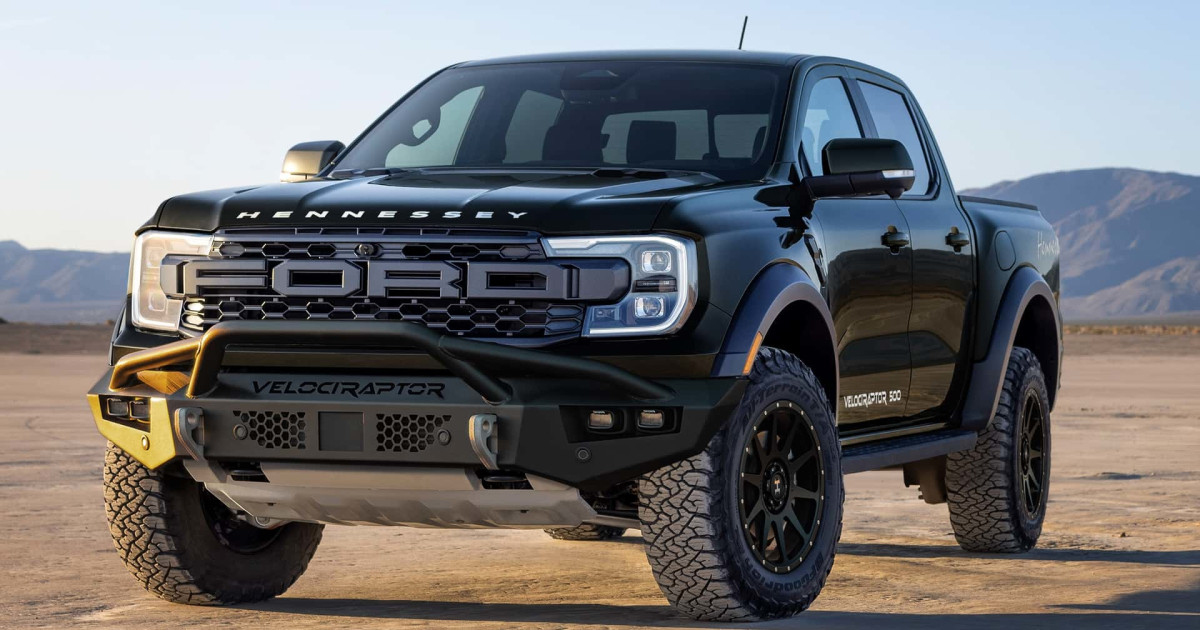 Hennessey VelociRaptor 500 Ranger takes matters to 500 hp and 550 lb-ft ...