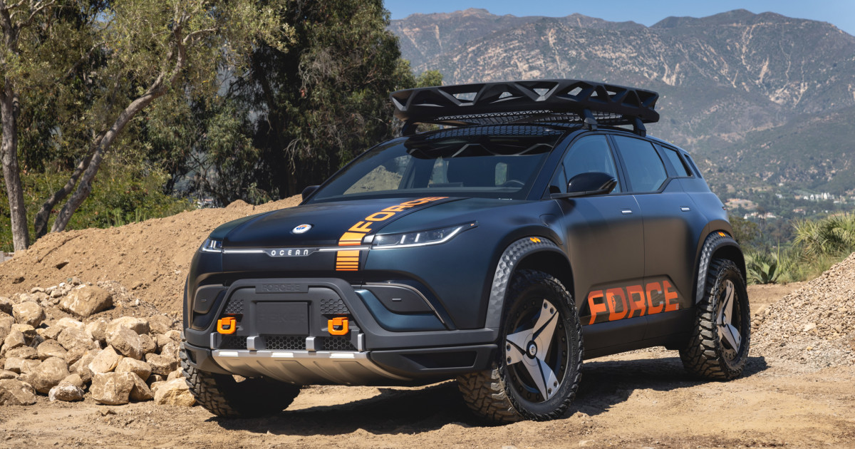 Fisker Ocean gets a rugged Force E Off-Road package