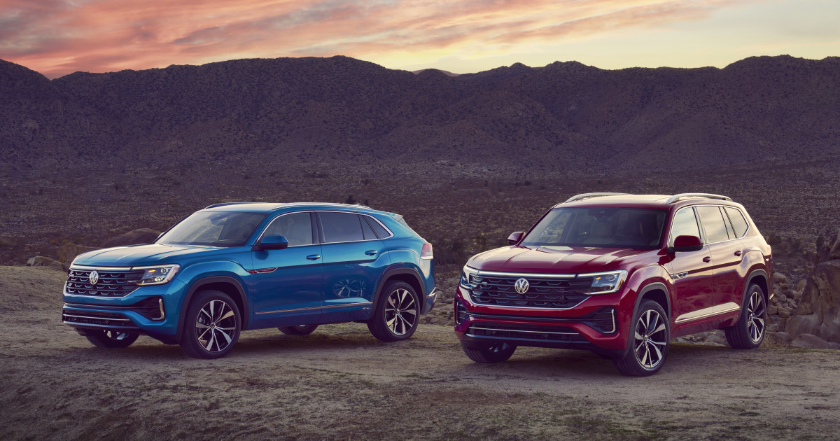 2024 VW Atlas and Atlas Cross Sport refresh revealed at Chicago Auto Show