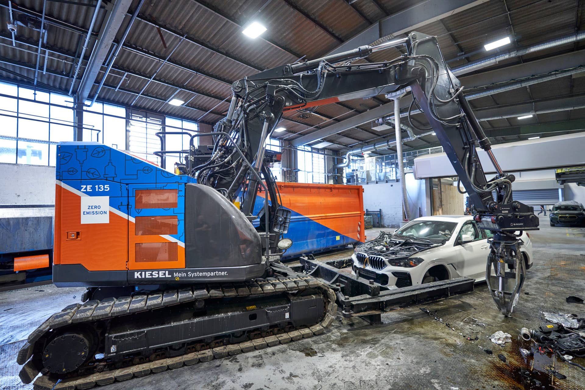 We go inside the facility where BMW recycles its prototypes